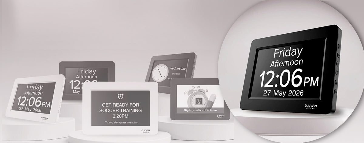 Dawn Clocks ™ | The original calendar and reminder clock